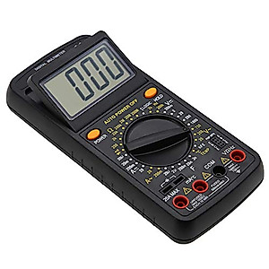 AMTAST Digital Multimeter AC/DC Amp Ohm Voltage Resistance Continuity Capacitance Diode HFE Temp Tester AMT32