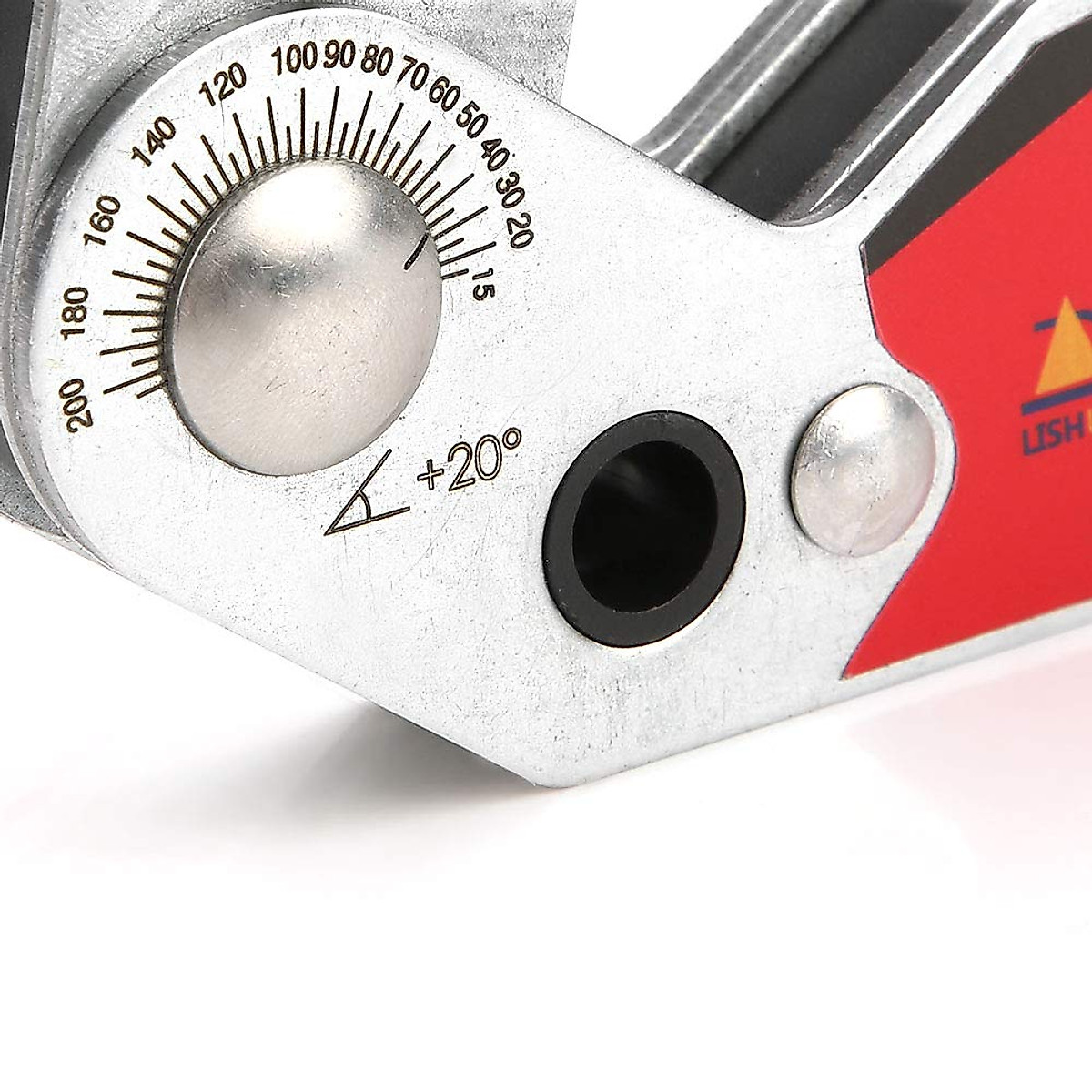 Welding Holder, 20°-200° 12cm / 4.7inch Mini Multi Adjustable Angles Welding Magnet Magnetic Holder Welder Tool Accessories Welding Tool Holder