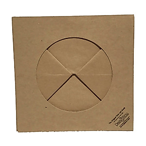 Dezi & Roo Hide and Sneak Collapsible Paper Tunnel - Made in USA - Designed by a Feline Vet - Interactive Cat Toy - Cat Enrichment Toy - Hideaway