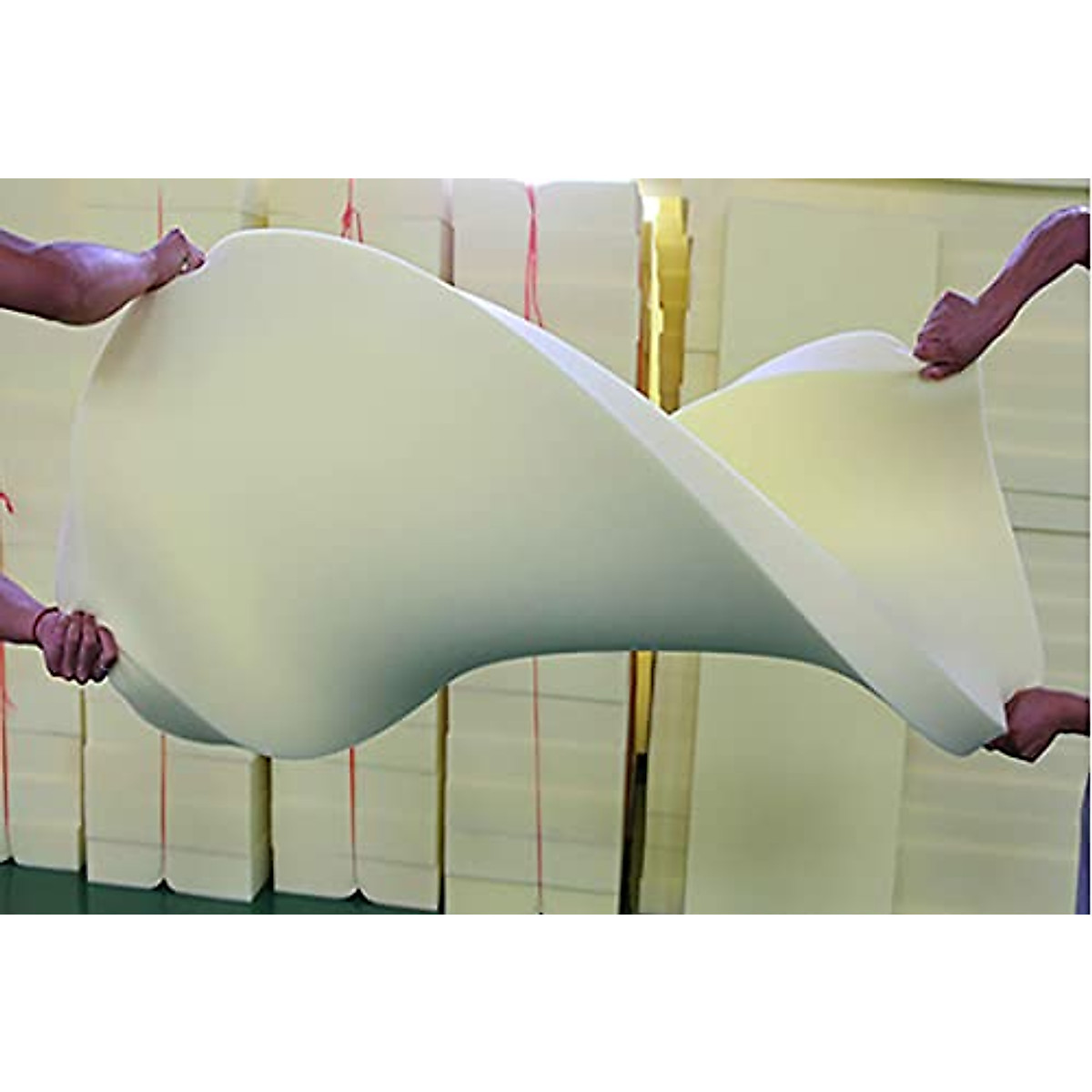 MYLSMPLE Bench Cushion Chair Pad Outdoor Bench/Swing Cushion Slip Cover Water Resisitant UV Protection Indoor Patio Furniture Cushion Cover with Zipper Replacement Cover (36"X18"X2", Red)