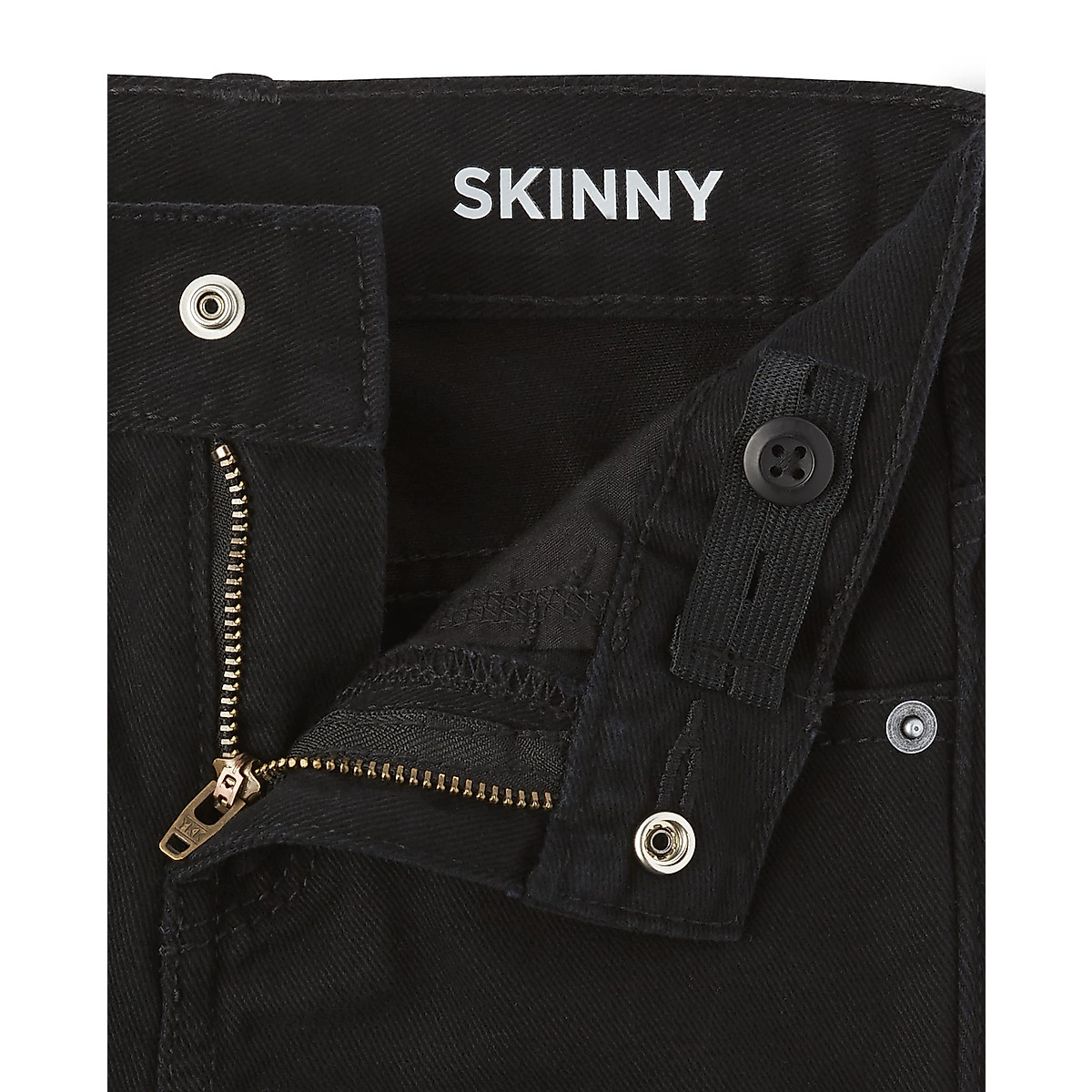 The Children's Place boys Basic Skinny Jeans, Black Wash/Dove Gray/Tide Pool, 16