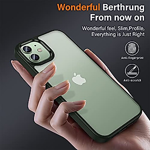 UniqueMe [2+2 Pack Compatible with iPhone 12 Mini 5.4 inch Screen Protector Tempered Glass and Camera Lens Protector [HD Clear] [Anti-Scratch] [Easy Installation Frame] [Bubble Free]
