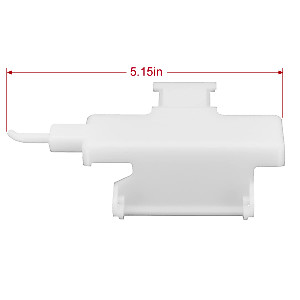 8201756 W10823377 Door Chute Compatible with Whirlpool Refrigerator Replaces 1164531, AP3872692, PS990120