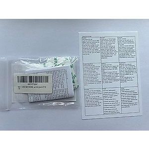 125KHZ EM4100 RFID Soft Paper Sticker Dia 30mm Read Only (Pack of 10)