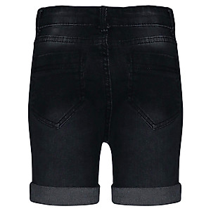 Kids Girls Shorts Bermuda Black Jeans Hot Pant Summer Denim Chino Short 5-13 Yr