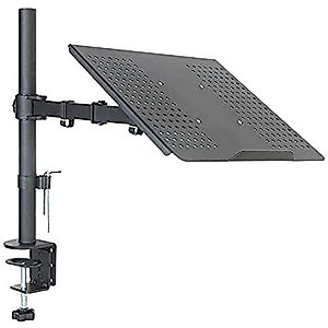AnthroDesk Laptop/Notebook Desk Stand/Mount with Full Motion Adjustable Extension Arm with Tilt