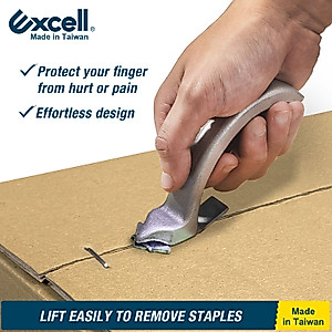 Excell Office Heavy Duty Carton Staple Remover Staple Removal Tool for School Office Home