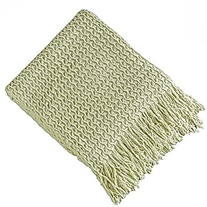 Brielle Winding Wave Throw, Sage