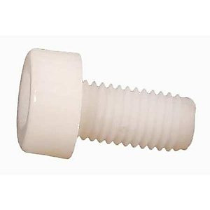 1/4"-20 x 3/4" Nylon Socket Head Cap Screw, 20 pk.