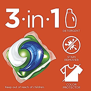 Tide PODS 3 in 1 HE Turbo Laundry Detergent Soap Pods, Spring Meadow Scent, 81 Count Tub with Dryer Sheets Laundry Fabric Softener for Static Control, 120 Count