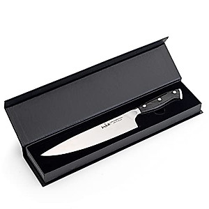 JoyJolt 8” Chef Knife, High Carbon x50 German Steel Kitchen Knife – Magnetic Gift Box.