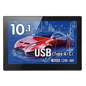 センチュリー Century LCD-10000UT2_FP Projected Capacitive 10.1 Inch Multi-Touch Monitor for USB Input