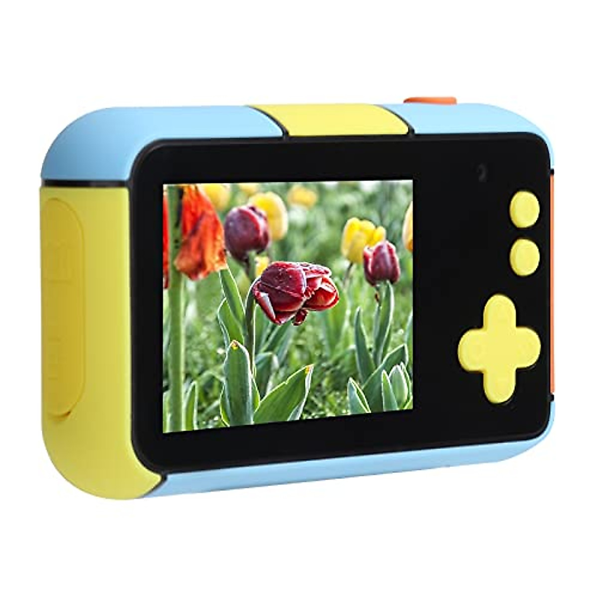 Kids Digital Camera, 1080P HD Camera Kids Digital Camera Double Lens Shockproof 2.4 Inch Screen Camera for Kids Gift