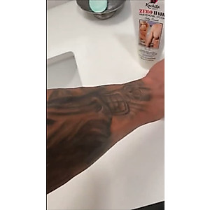 ZeroHair Painless for Women and Men Suitable for Body Skin and Private Parts Leg, Pubic, Bikini Hair Removal Premium Depilatory Cream Kachita Spell Easy Application Fast-Acting 200ml