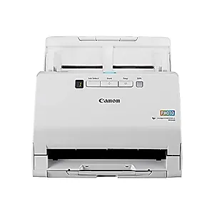 Canon imageFORMULA RS40 Photo and Document Scanner, with Auto Document Feeder | Windows and Mac | Scans Photos - Vibrant Color - USB Interface - 1200 DPI - High Speed - Easy Setup