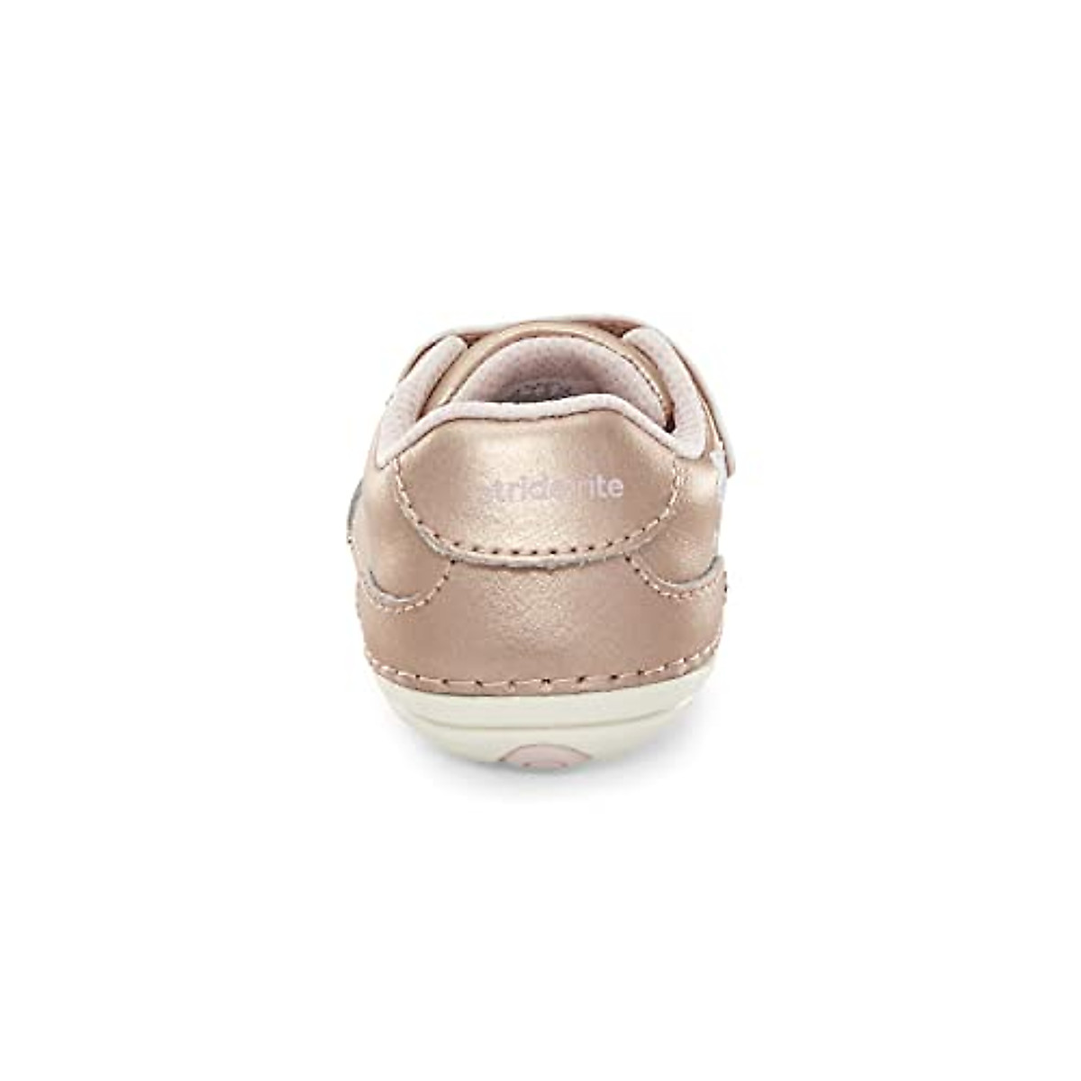 Stride Rite Baby Girls Soft Motion Adalyn First Walker Shoe, Rose Gold, 3 Wide Infant