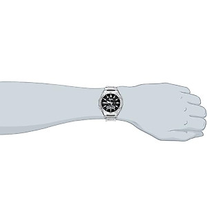 Casio Men's WVA-M640D-1ACR Wave Ceptor Analog-Digital Display Quartz Silver Watch