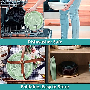 Doe~Dough Silicon Non-Stick Bread Proofing Basket, Collapsible Washable Baking Bowl, Ideal Gift for Bakers (Oval)