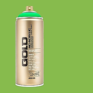 Montana Cans Montana GOLD 400 ml Color, Acid Green Spray Paint,MXG-F6000