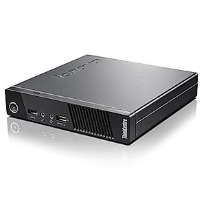 Lenovo ThinkCentre M531 10DC001JUS Desktop (Black), 2.41 GHz Intel Pentium J2900 Processor, 4GB DDR3 RAM, 500GB 7200 RPM Hard Drive, 0GB Solid State Drive, Windows 7 Professional