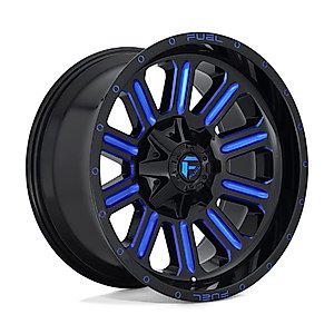 FUEL 1PC D646 HARDLINE Black Wheel with Painted and TPMS Compatible (20 x 9. inches /5 x 139 mm, 20 mm Offset)