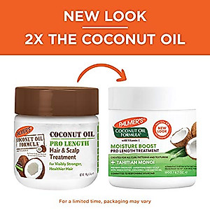 Palmer's Coconut Oil Formula Moisture Boost Pro Length Hair & Scalp Treatment, 6.7 Ounce