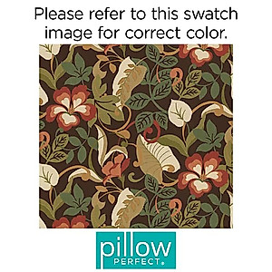 Pillow Perfect Outdoor/Indoor Coventry Café Tufted Seat Cushions (Round Back), 2 Count (Pack of 1), Brown