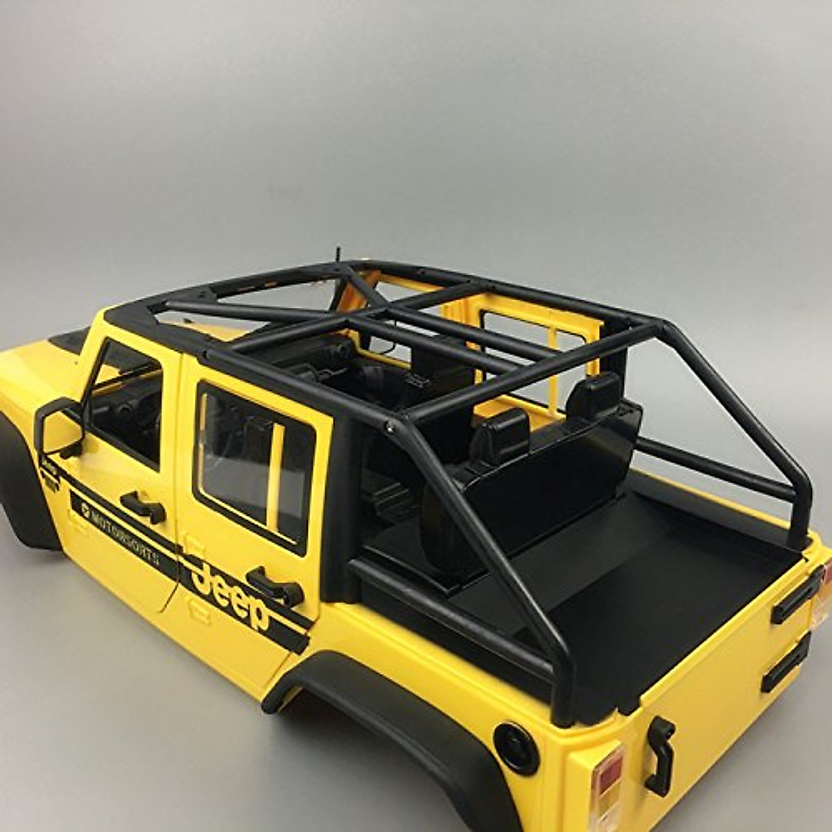 KYX Racing ABS Hard Body w/Convertible Top for 1/10 RC Crawler SCX10 II 313mm Wheelbase Car Body Shell, White