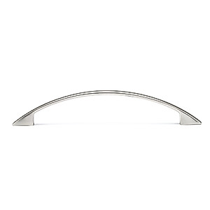 Richelieu Hardware BP23103128195 Cambria Collection 5 1/16-inch (128 mm) Center-to-Center Brushed Nickel Modern Cabinet and Drawer Pull Handle for Kitchen, Bathroom, and Furniture