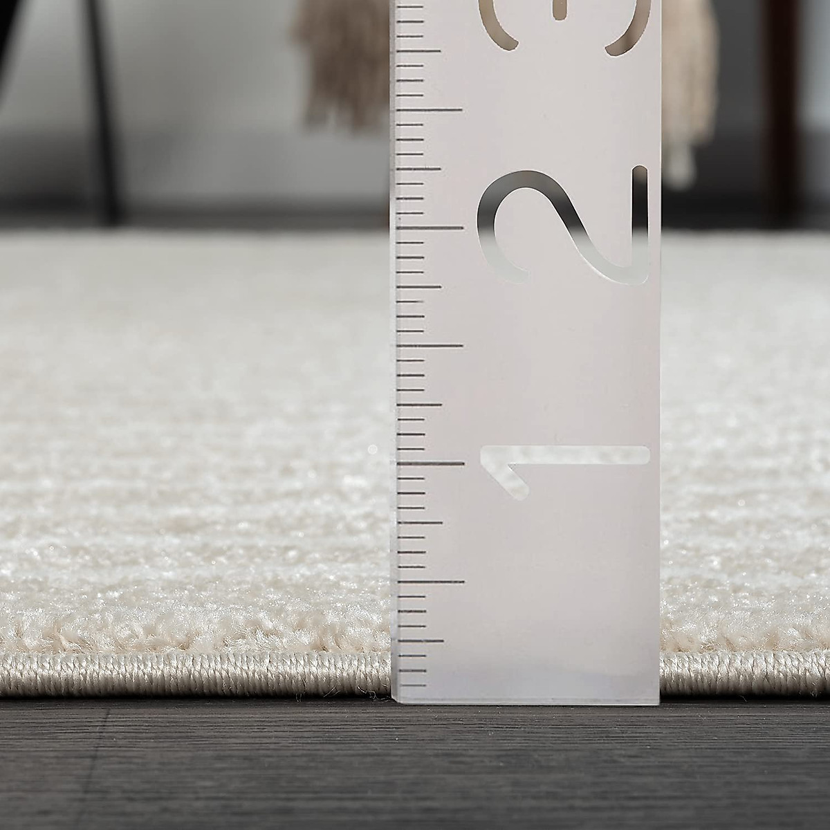 Abani Rugs Beige Arch Pattern Knot Modern Print Premium Area Rug - Contemporary No-Shed Neutral 5’3” x 7’6” (5'x8') Bedroom Rug