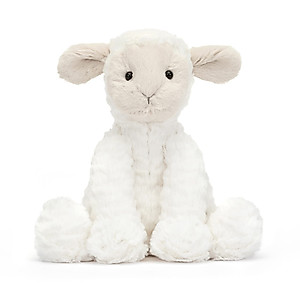 Jellycat Fuddlewuddle Lamb Stuffed Animal, Medium 9 inches | Lamp and Sheep Plush Toy | Classic Children's Gift
