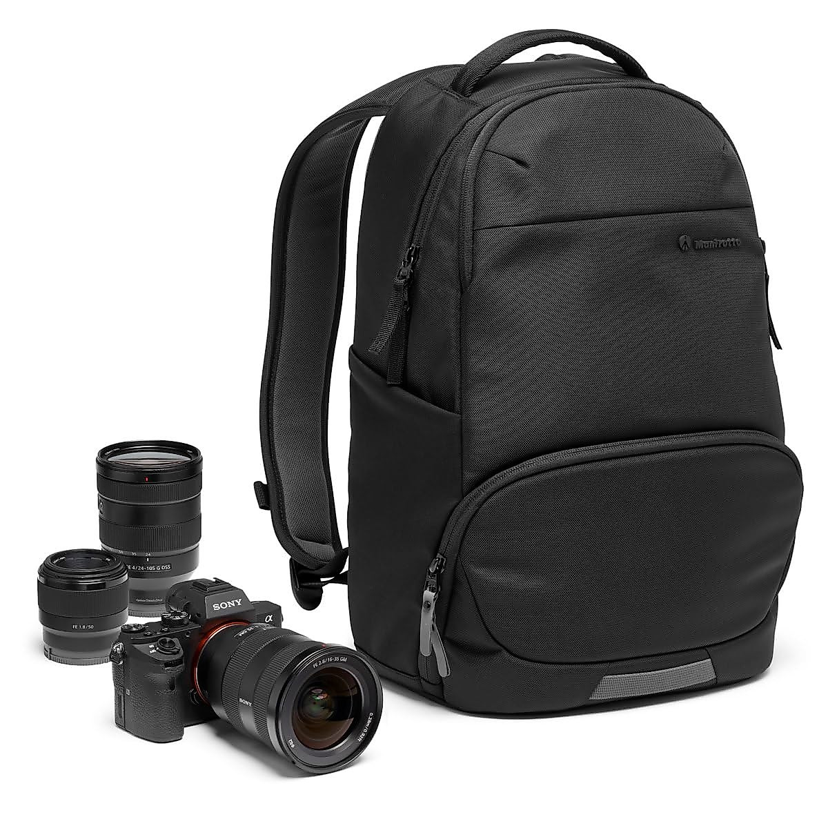 Manfrotto Advanced III Active Backpack for DSLR/CSC/Drone, 14" Laptop Compartment, Black