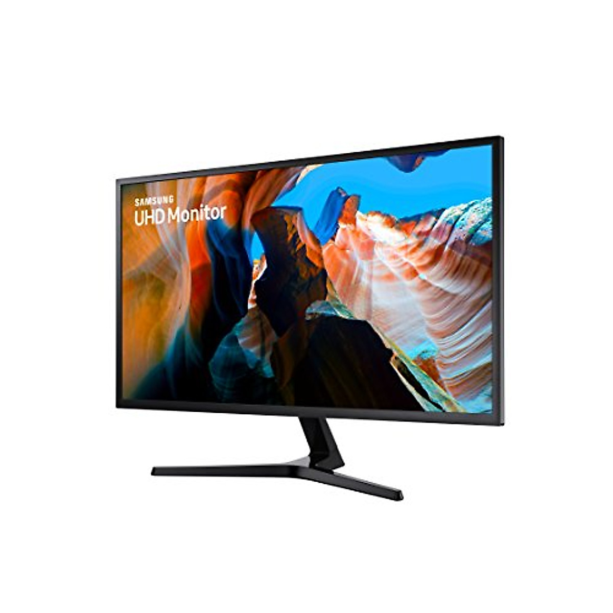 SAMSUNG UJ59 Series 32-Inch 4K UHD (3840x2160) Computer Monitor, HDMI, Display Port, Eye Saver/Flicker Free Mode, FreeSync (LU32J590UQNXZA)