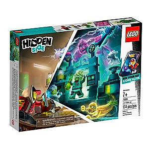 LEGO Hidden Side J.B.’s Ghost Lab 70418 Building Kit, Ghost Playset for 7+ Year Old Boys and Girls, Interactive Augmented Reality Playset (174 Pieces)