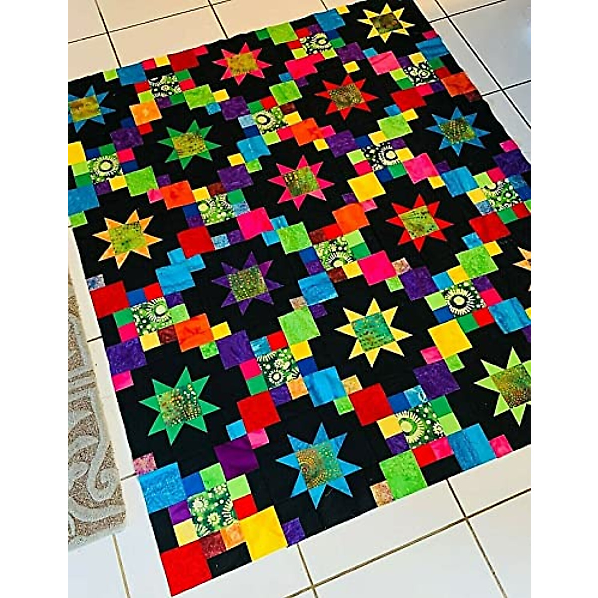 HANPATQUI 200PCS 4 x 4 inch Solid 100% Cotton Fat Quarters Fabric for Sewing and Quilting Bundles Precut Fabric Square for DIY Craft Patchwork