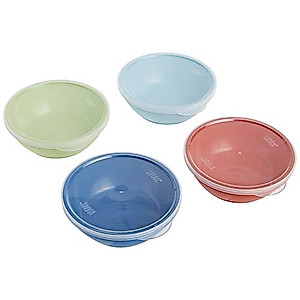 First Essentials by NUK Bunch-a-Bowls, Assorted Colors, 4-Pack