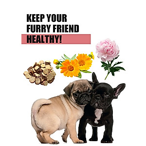 Natural Wrinkle Wipes for Dogs, 120 Count, Hypoallergenic Dog Wipes, Wrinkle Wipes French Bulldog, Cleaning & Deodorizing, Dog Wipes for Grooming Faces, Paws & Butts