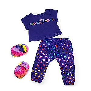 American Girl Girl of The Year Kavi Sharma 18-inch Doll Shining Star Pajamas Featuring 4 Pieces for Ages 8+