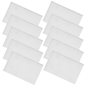 Cabilock 30 pcs jewelry box pad necklace foam insert ring insert pad earring sponge holder jewelry insert sponge jewelry display sponge pad sponge ring holder supplies storage white velvet