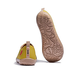 UIN Women's Art Travel Shoes Slip On Casual Loafers Lightweight Comfort Fashion Sneaker Fat Cat Art Toledo Ⅰ Sunflowers and Cat (9.5)