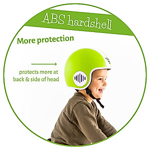 Chillafish Bobbi ABS Children's Multi-Sport Helmet, Bike, Ski, Skateboard, Scooter, Small, Lime