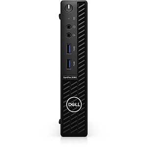 Dell Optiplex 3000 3080 Micro Tower Desktop (2020) | Core i5-128GB SSD - 16GB RAM | 6 Cores @ 3.8 GHz - 10th Gen CPU Win 11 Pro (Renewed)