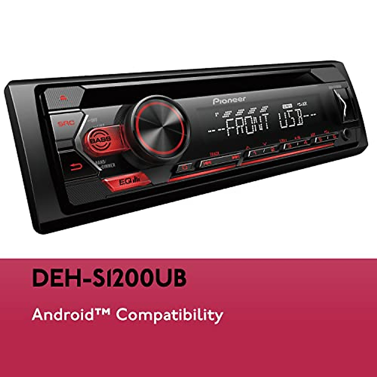 PIONEER Single-Din in-Dash CD Player with USB Port