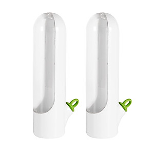 Fresh Herb Keeper, Herb Savor Pod, Vanilla Keep-Fresh Cup, Fresh Vegetable Preservation Bottle for Storage Cilantro,Mint,Parsley,Asparagus,Keeps Greens Fresh (size:2pcs)