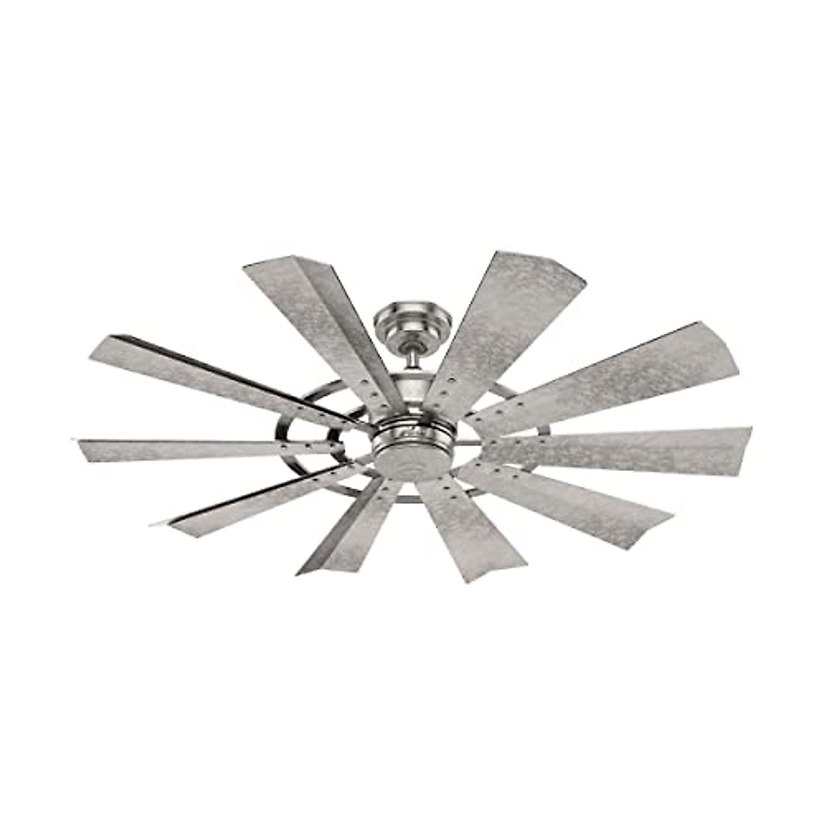 Hunter Fan Company 50736 Crescent Falls Ceiling Fan, 52, Galvanized