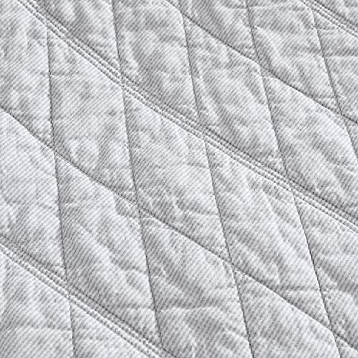 Eddie Bauer - King Quilt Set, Cotton Reversible Bedding with Matching Shams, Medium Weight Home Decor (Boulder Grey, King)