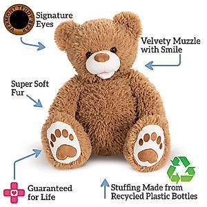 Vermont Teddy Bear Big Bear Stuffed Animal, Bubba Teddy Bear, 20 Inch