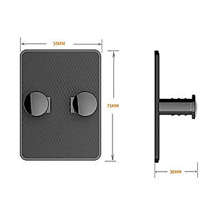 oAutoSjy 2pcs Razor Holder for Shower Waterproof Self Adhesive Shaver Holder Adjustable No Punching Razor Hook Hanger Wall Mount Storage Hook Bathroom Kitchen Organizer for Towel Bathrobe Plug, White