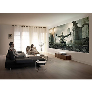 Samsung The Premier LSP7T 120 inches 4K Smart Laser Projector TV SP-LSP7TFAXZA (2020) (Renewed)