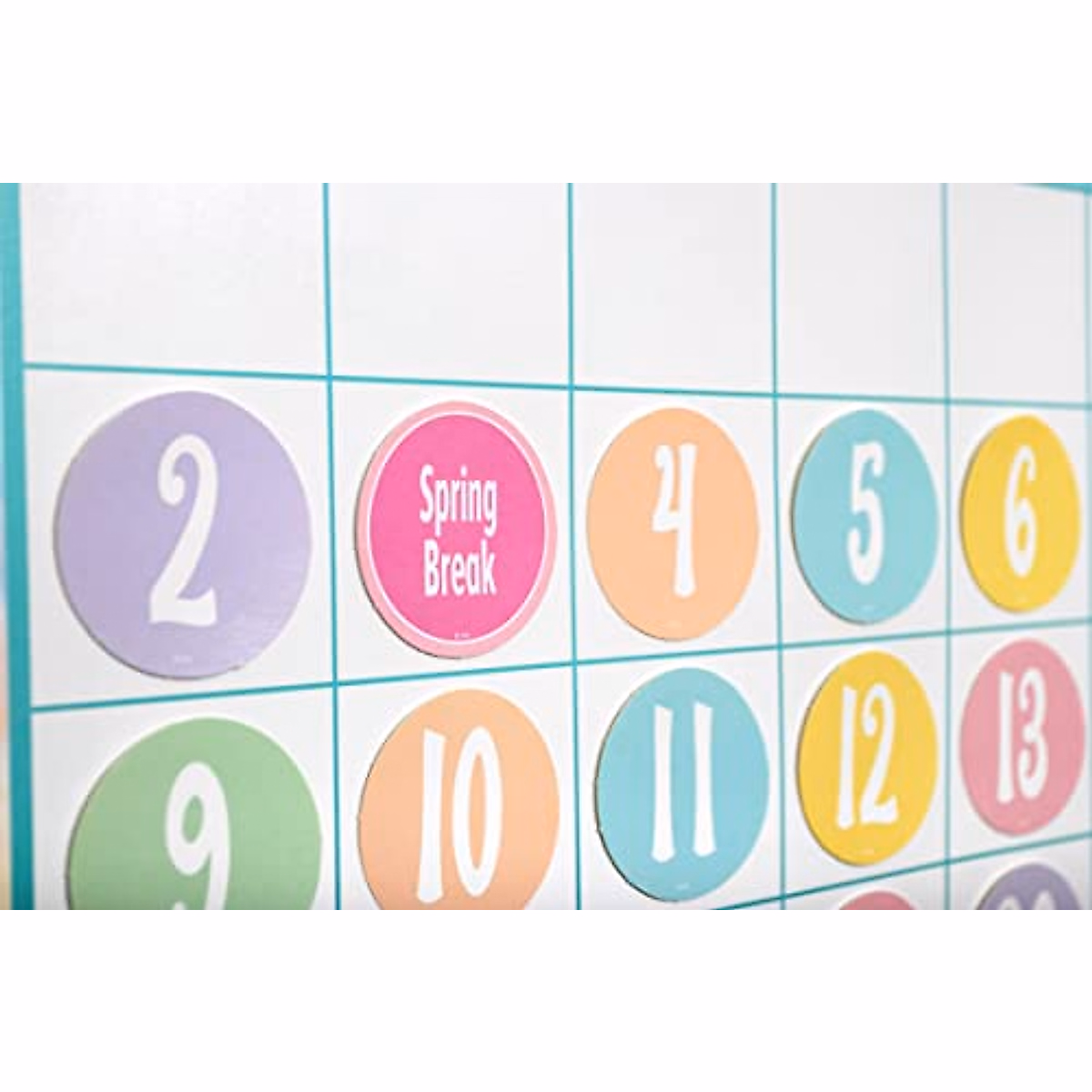 Teacher Created Resources Pastel Pop Calendar Bulletin Board